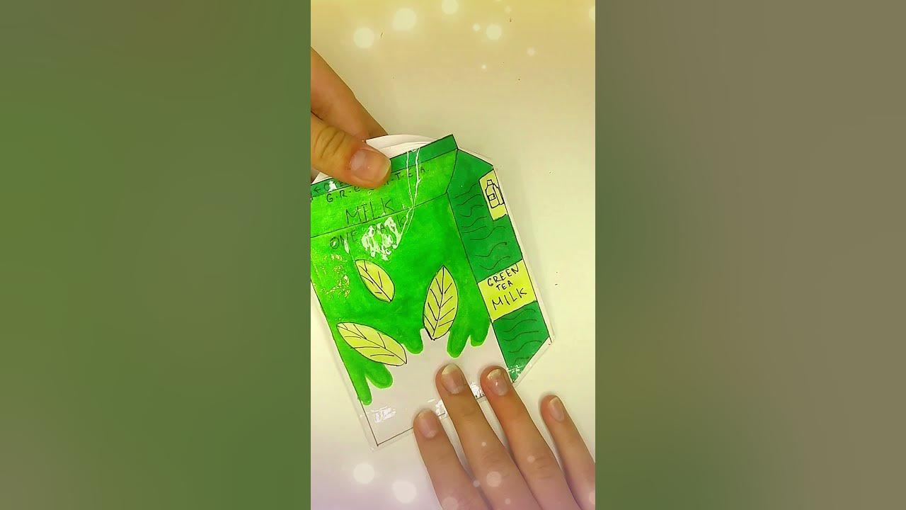 Делаем бумажную косметику! Маска для лица! - YouTube
