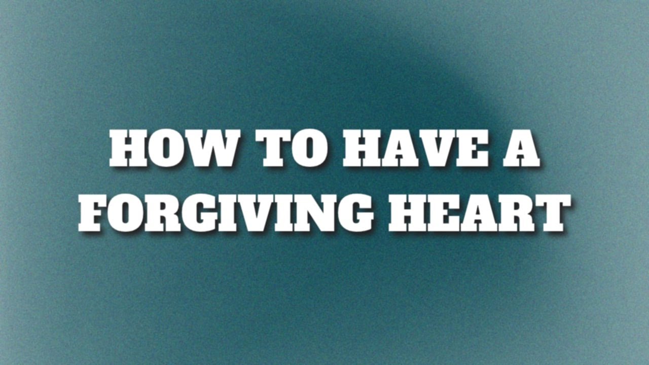 HOW TO HAVE A FORGIVING HEART | February 09, 2025 | Rev. Ralph Zander ...