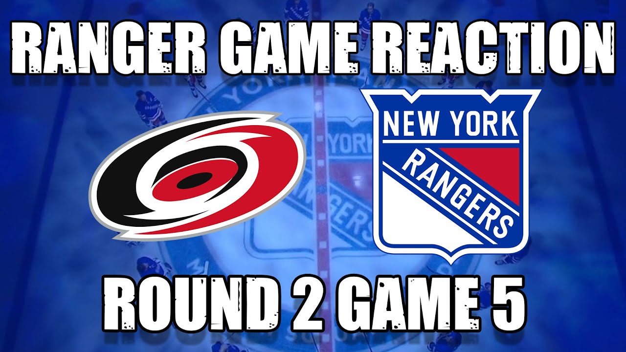 New York Rangers Lose 3-1 Against The Carolina Hurricanes! Ranger Game ...