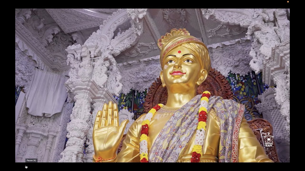 Divya Sabhapati Rai Bethe | BAPS Akshardham USA Murti Darshan | Murti ...