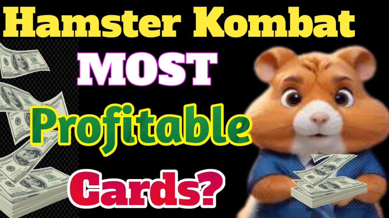 the most profitable cards in hamster kombat || Unlock Cards and Earn ...