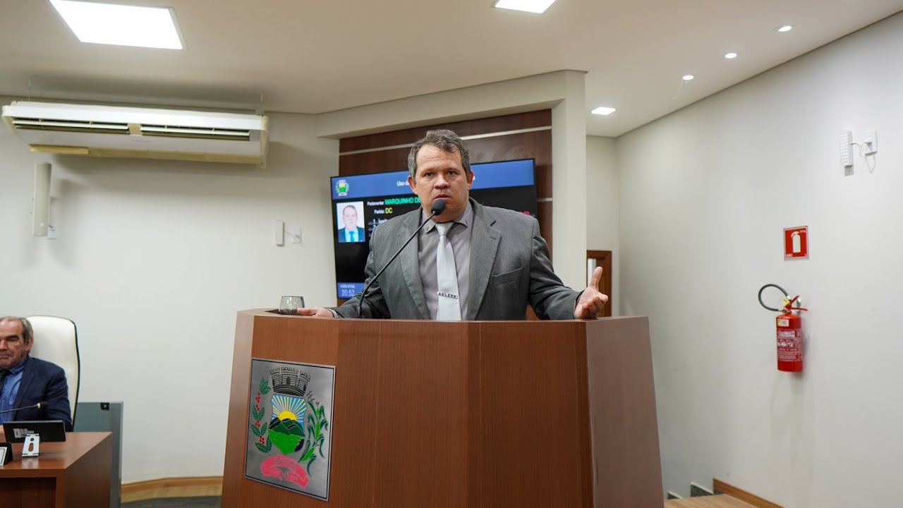 Discurso do ver. Marcus Rodrigo Amorim Florindo (DC) | 7ª Sessão ...