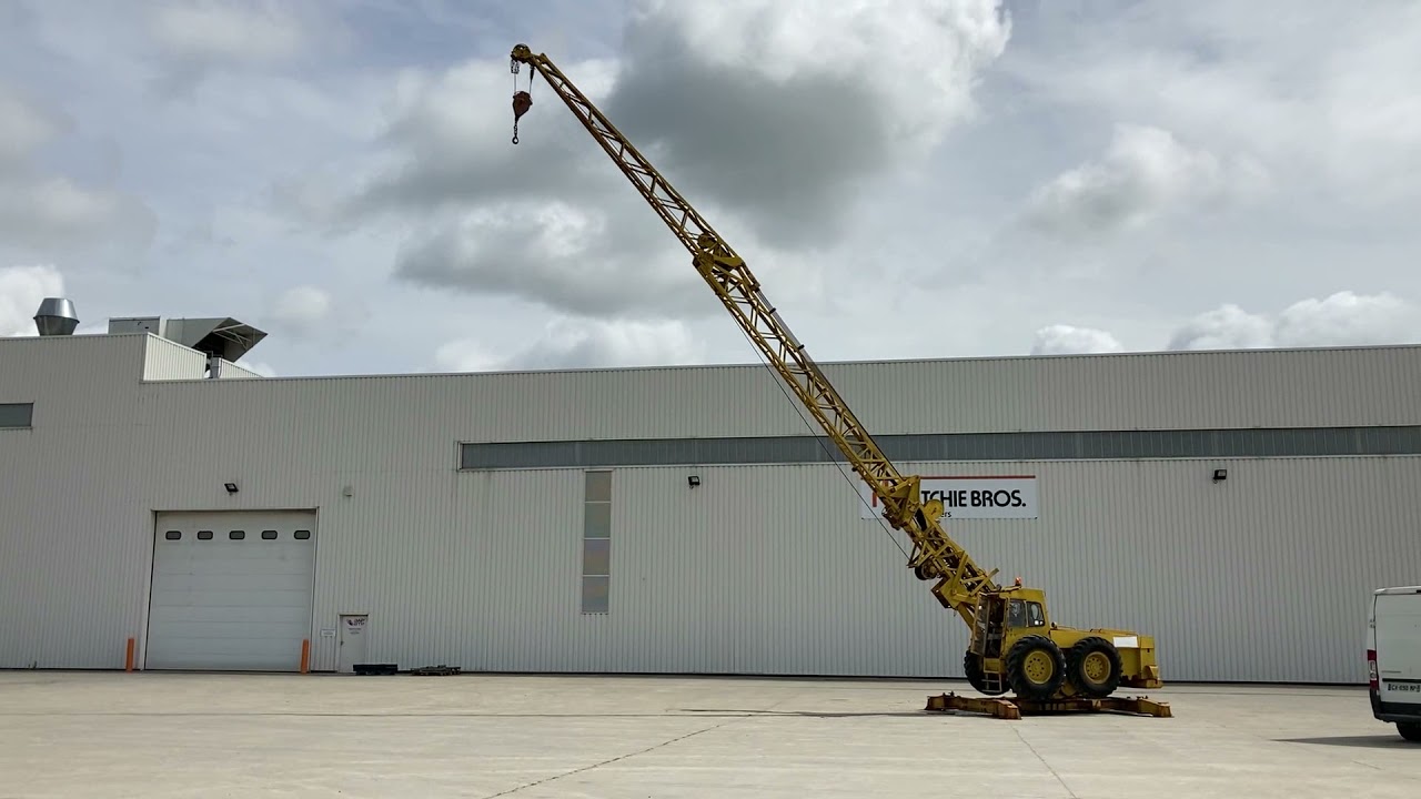 Pingon 14C-0877 4X4 Rough Terrain Crane I St Aubin, France Auction - 15 ...