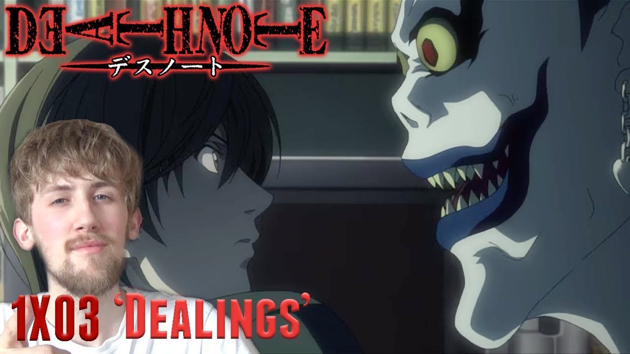 Death Note Episode 3 - 'Dealings' Reaction - YouTube