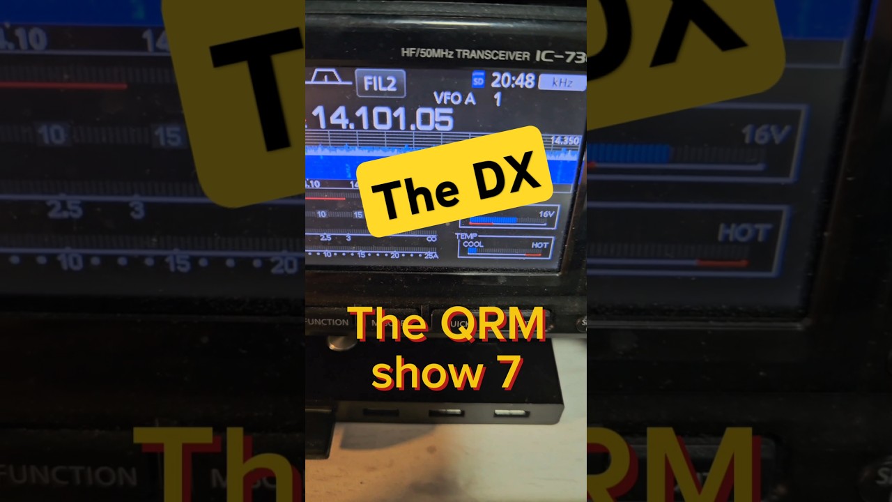 The QRM show - Episode 7: "The DX and the LED lights" #hamradio # ...