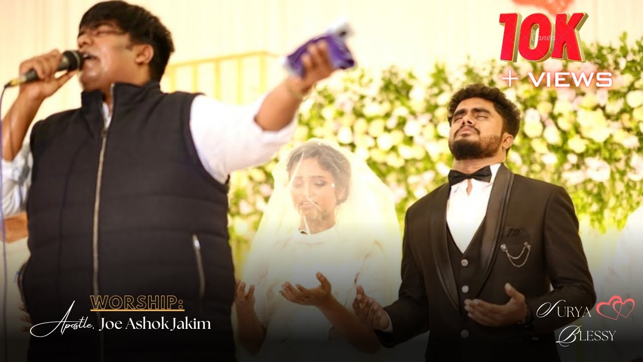 WEDDING CEREMONY TURNED INTO GLORIOUS WORSHIP MOVEMENT | JOE ASHOK ...