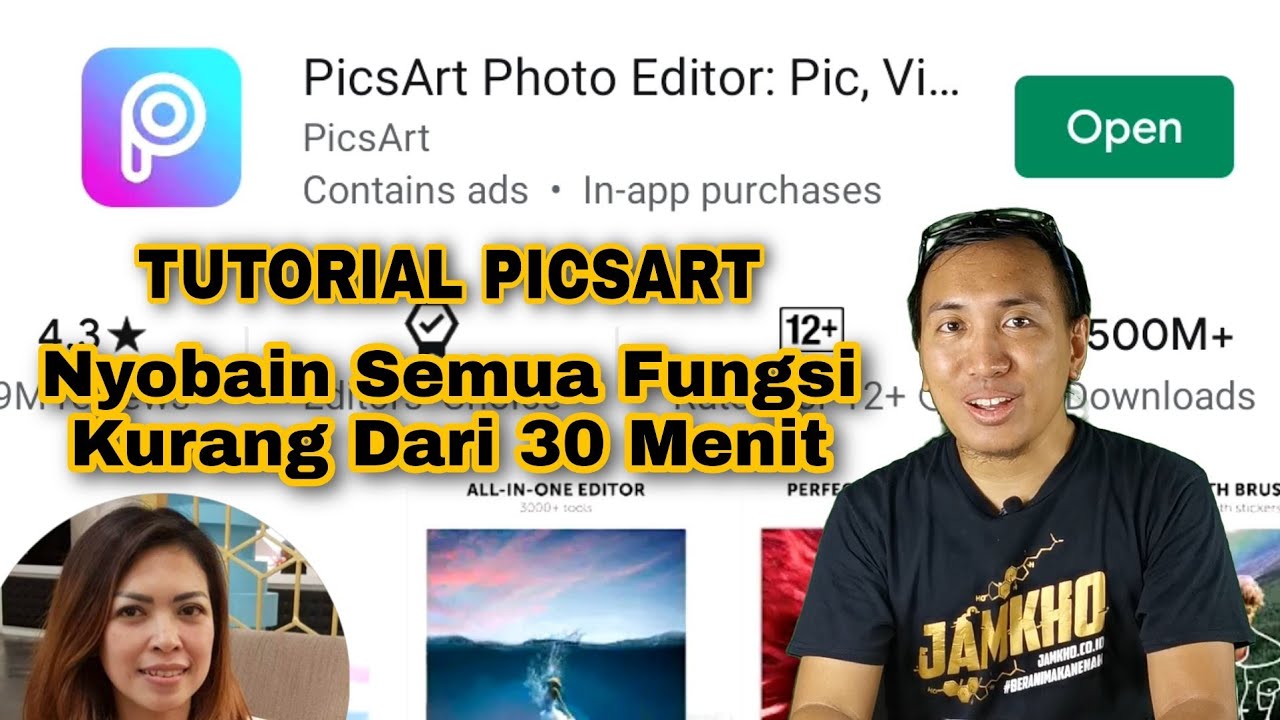 Tutorial Semua Fungsi Picsart Kurang Dari 30 Menit - YouTube