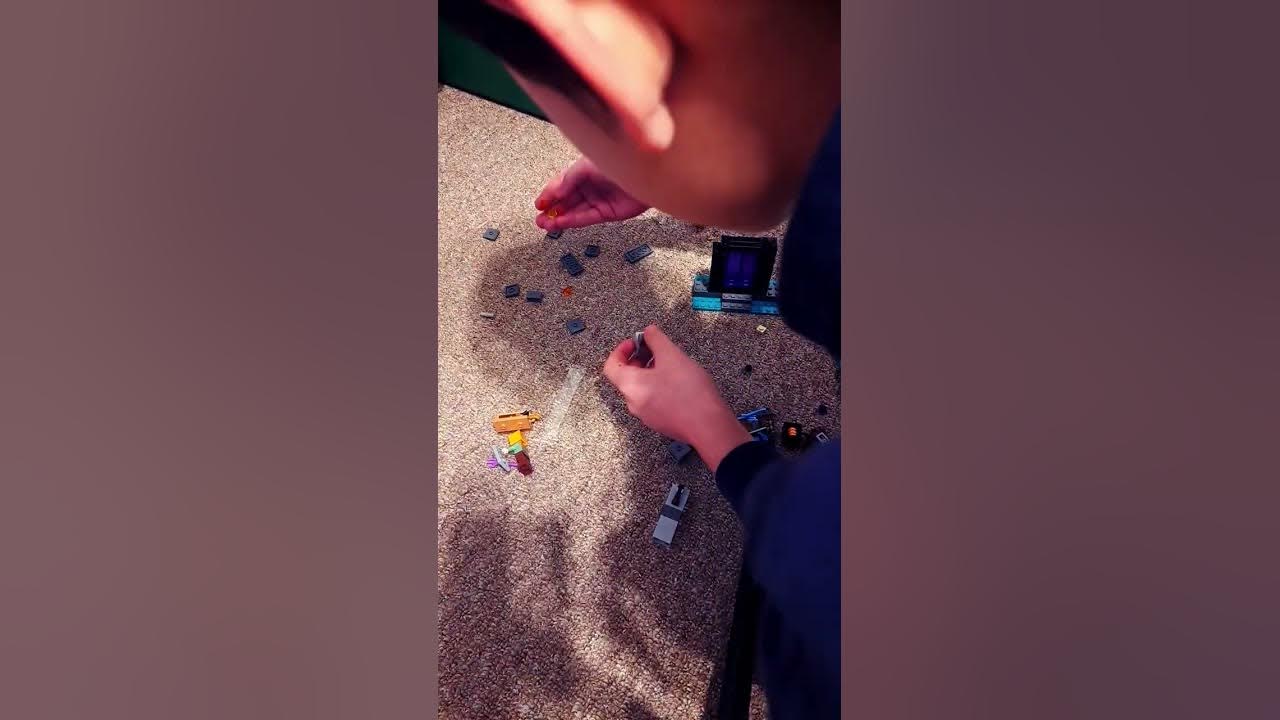 Finishing lego set - YouTube