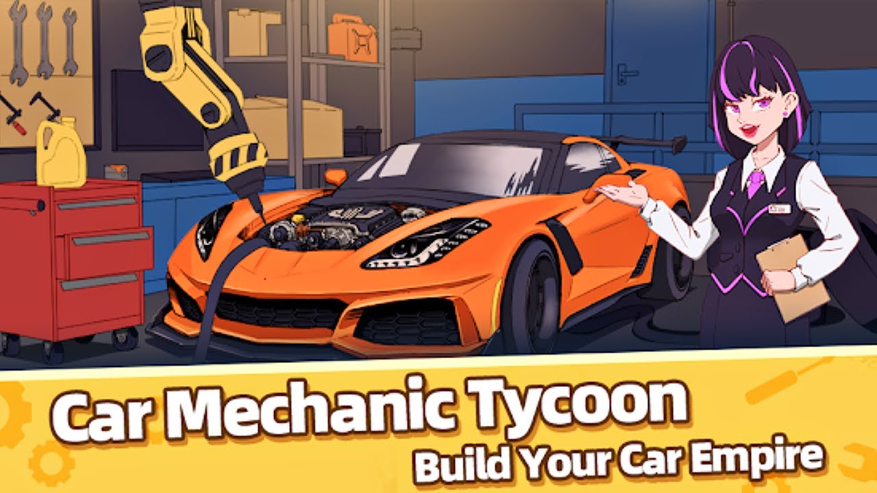 Car Mechanic Tycoon Mobile Game | Gameplay Android & Apk - YouTube