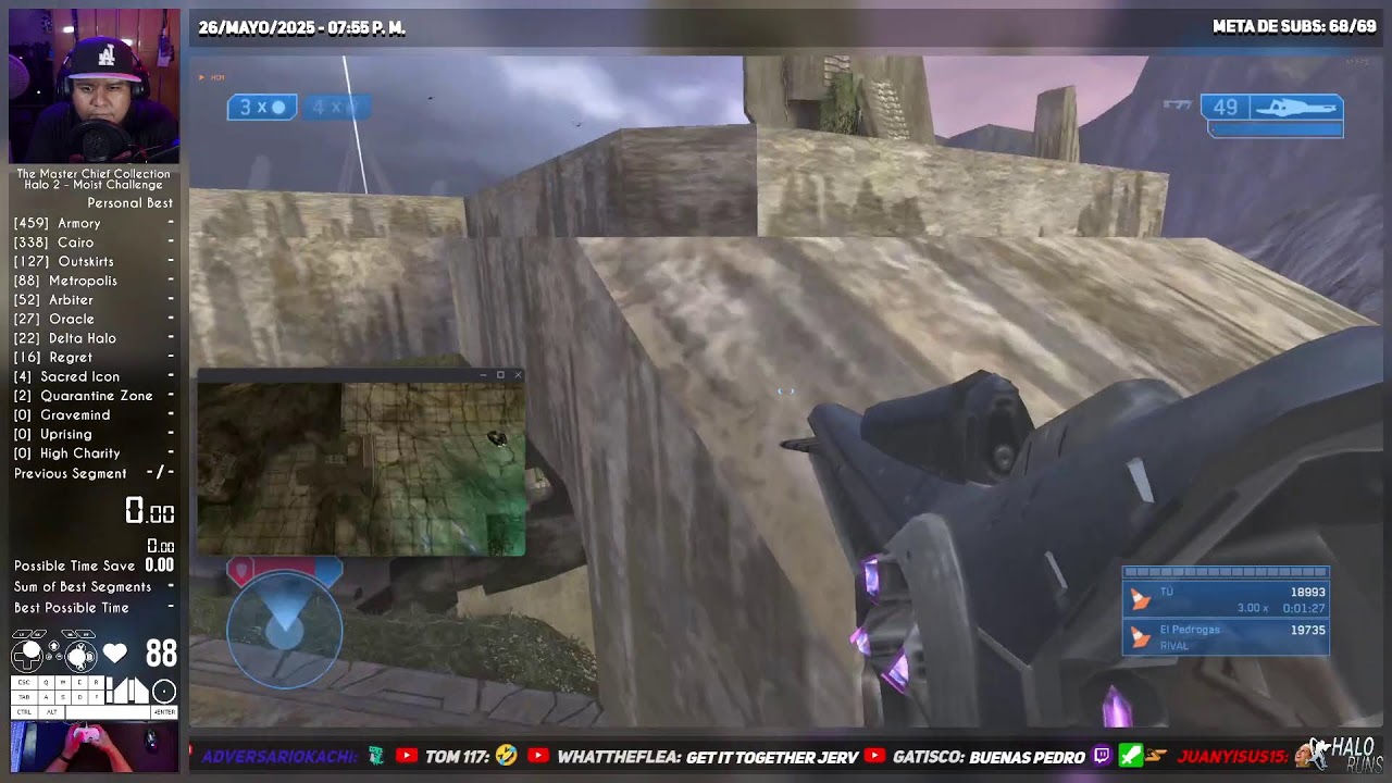 Halo 2 - Legendario Todas las Calaveras Sin Disparar con Jervalin - YouTube