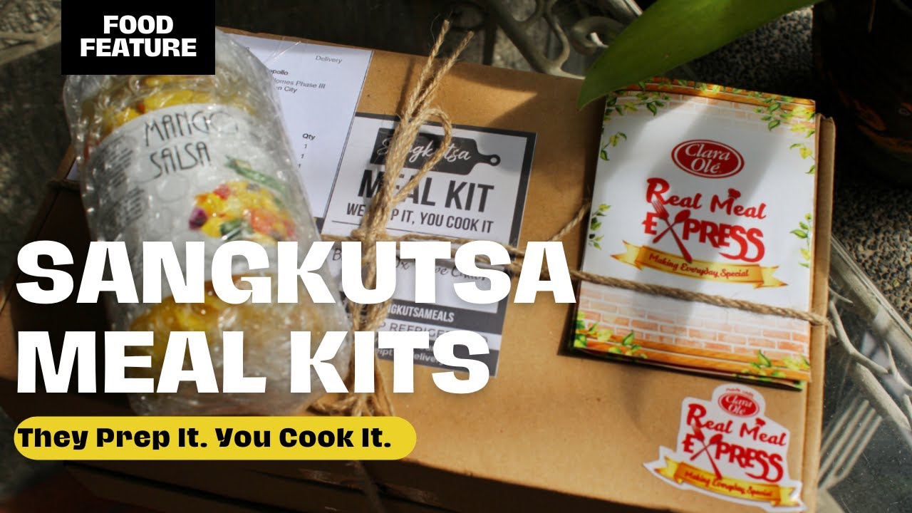 Sangkutsa Meal Kits: Unboxing + How To - YouTube