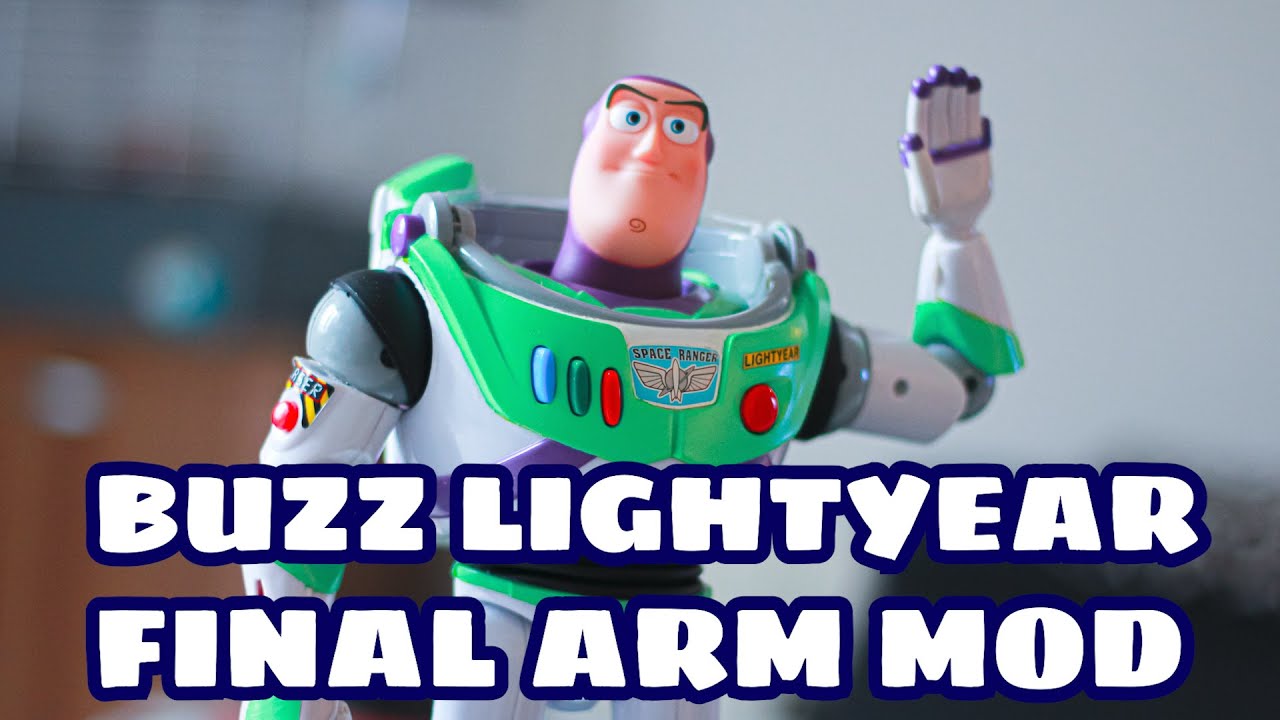 Buzz Lightyear Final Arm Mod - YouTube