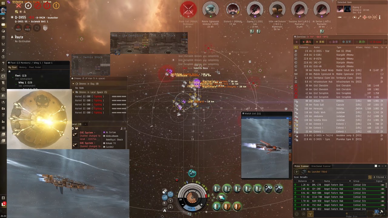 EVE D-Line Force: Another Nidhoggur + Local Defense - YouTube