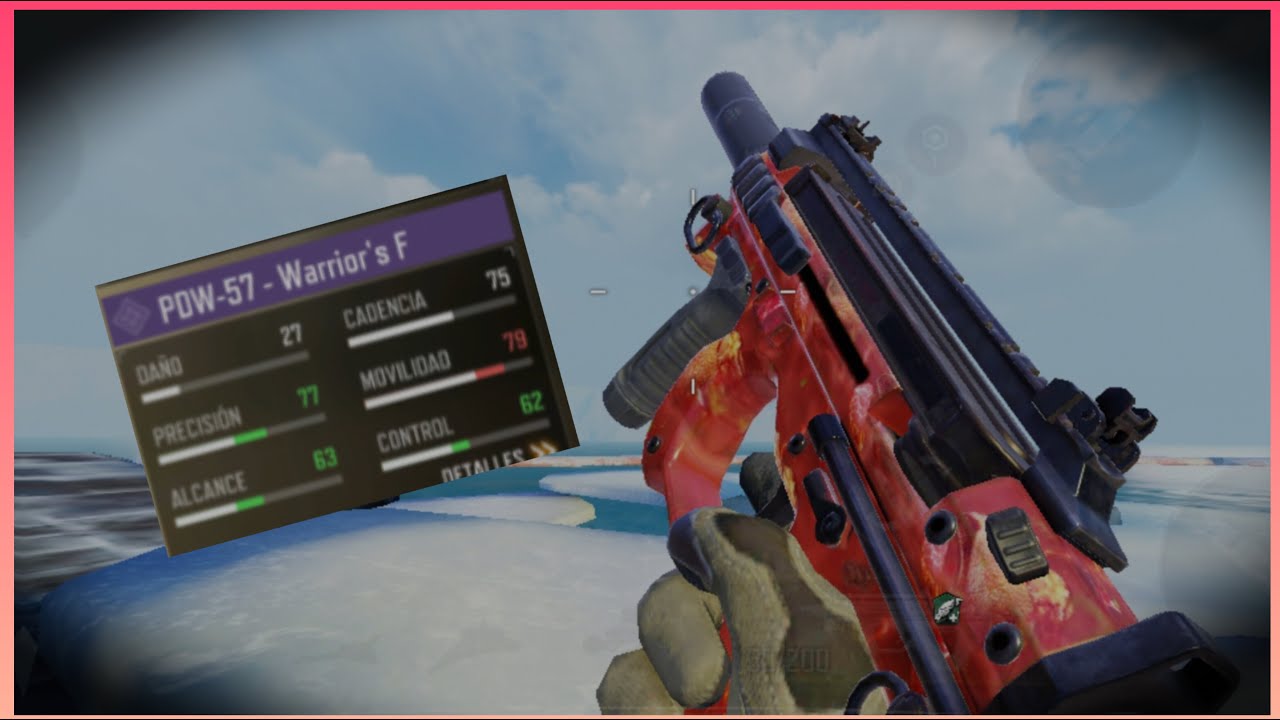 Mejor Clase De La PDW-57 Para Multijugador Call Of Duty Mobile - YouTube