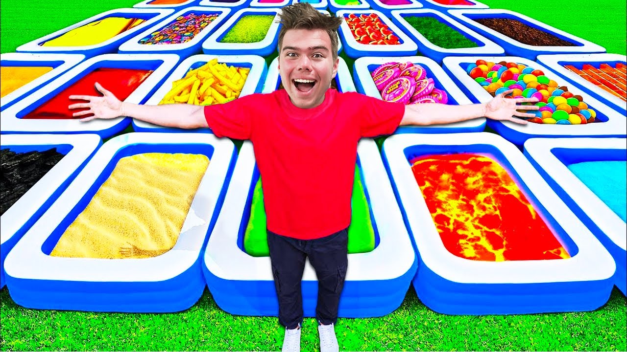 50 Pools Challenge – Who Can Find More Coins - YouTube