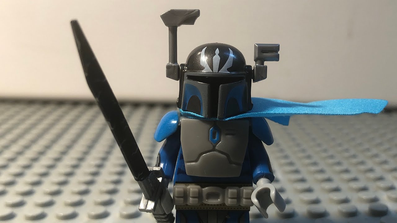 LEGO Pre Vizsla Custom Minifigure Review - YouTube