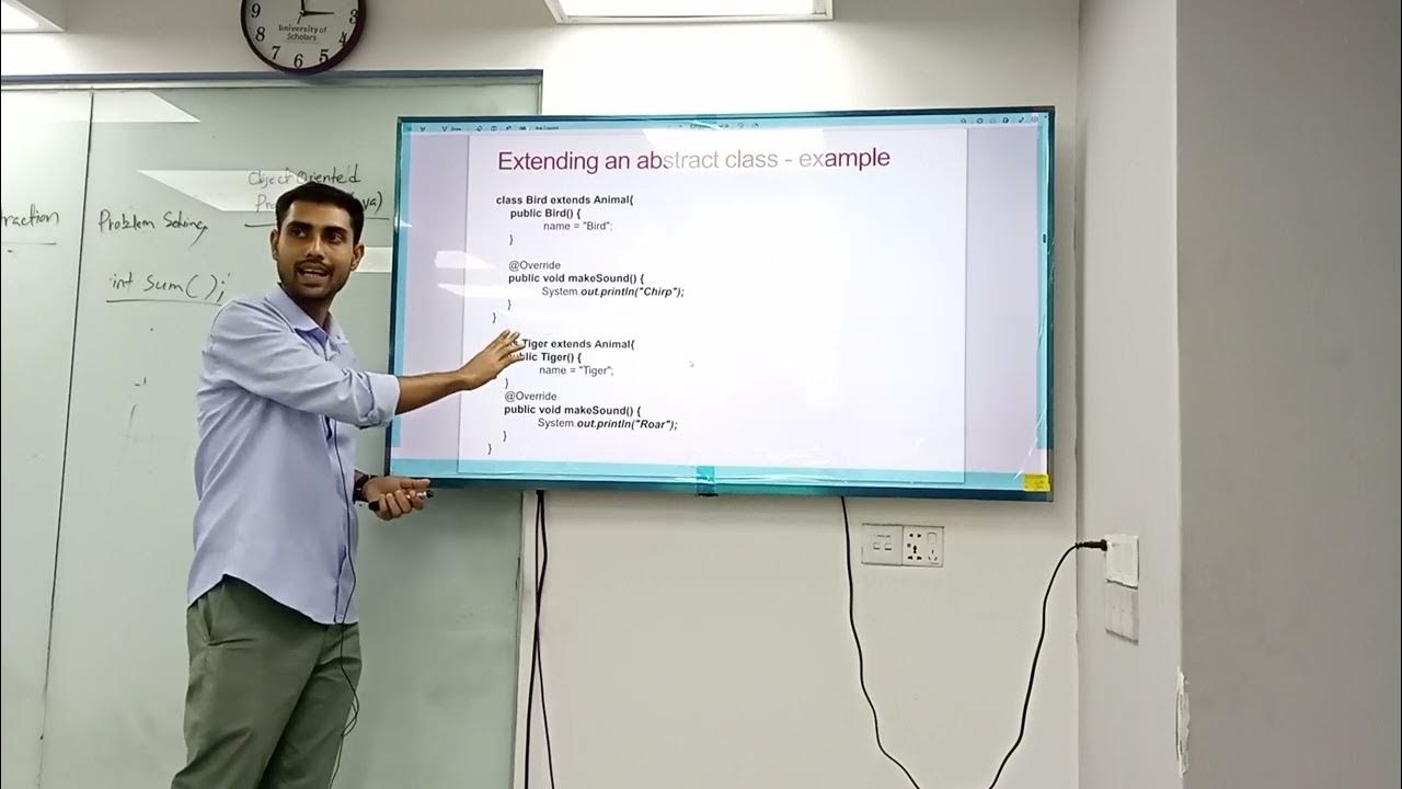 Object Oriented Programming | Lecture - 11 | CSE | DKS | University of Scholars - YouTube