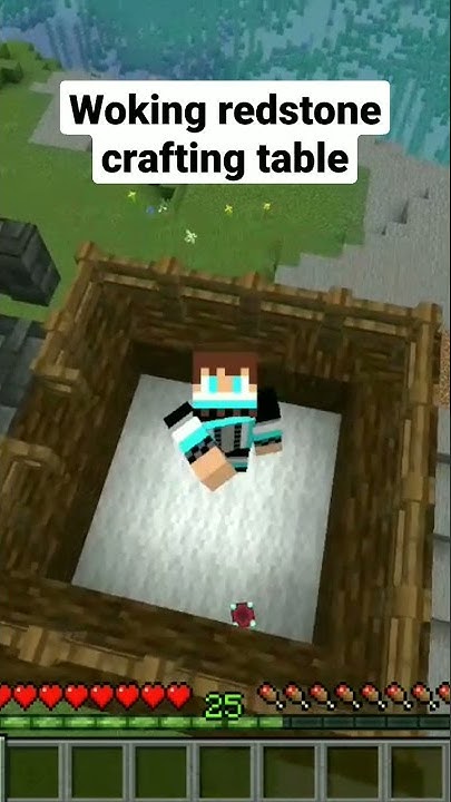 Working redstone crafting table Tutorial? - YouTube