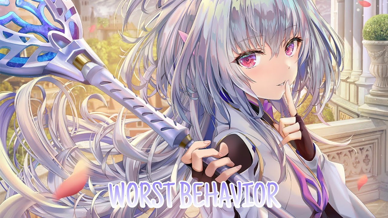 Nightcore - Worst Behaviour - (Lyrics) - YouTube
