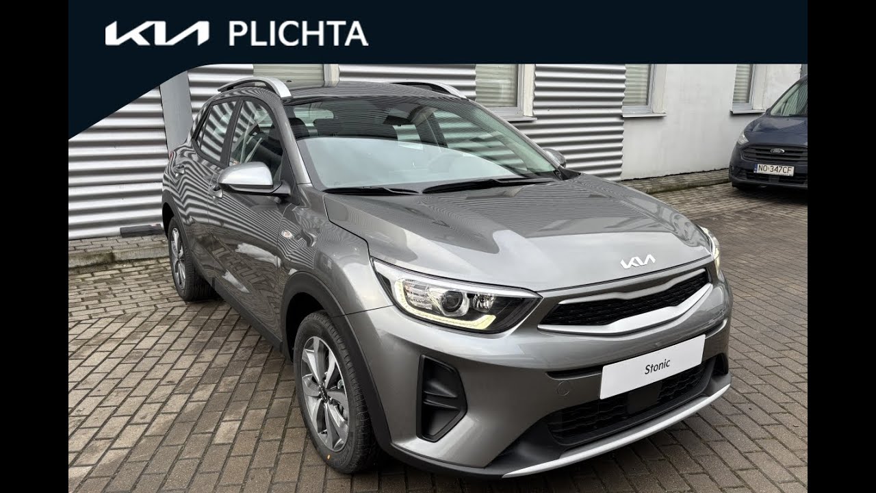 KIA Stonic Astro Grey - YouTube