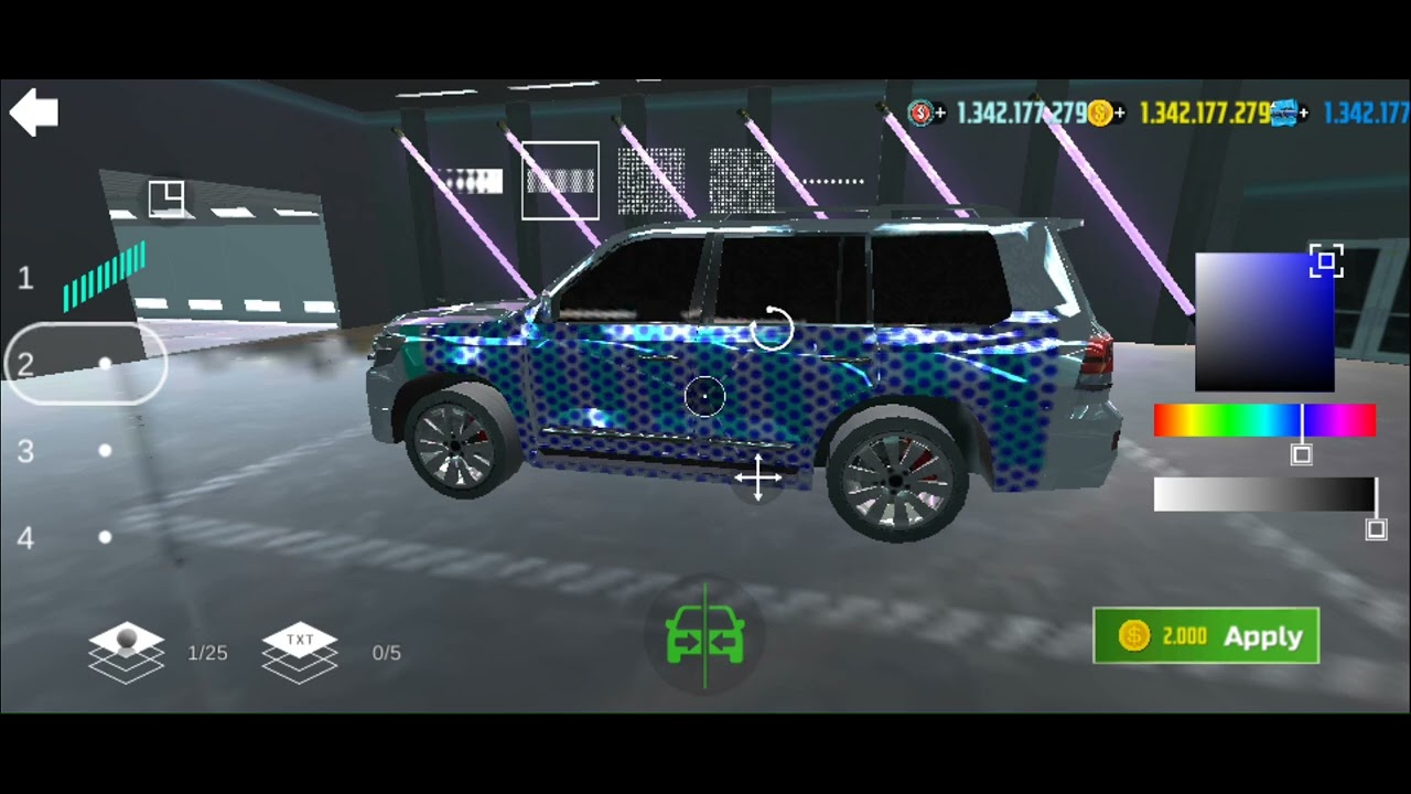 modifying Toyota car #car simulator 2 - YouTube