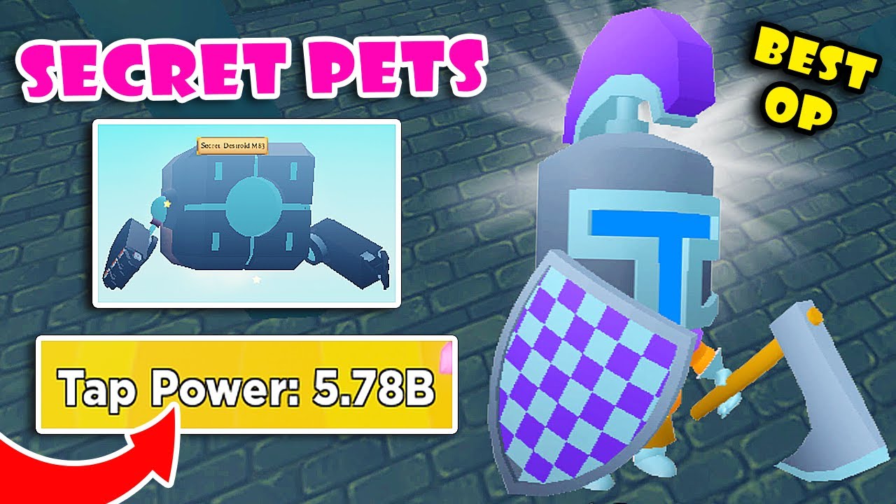 Getting OP SECRET + KNIGHT Pets & 5.000.000.000+ Tap Power in Tapping ...