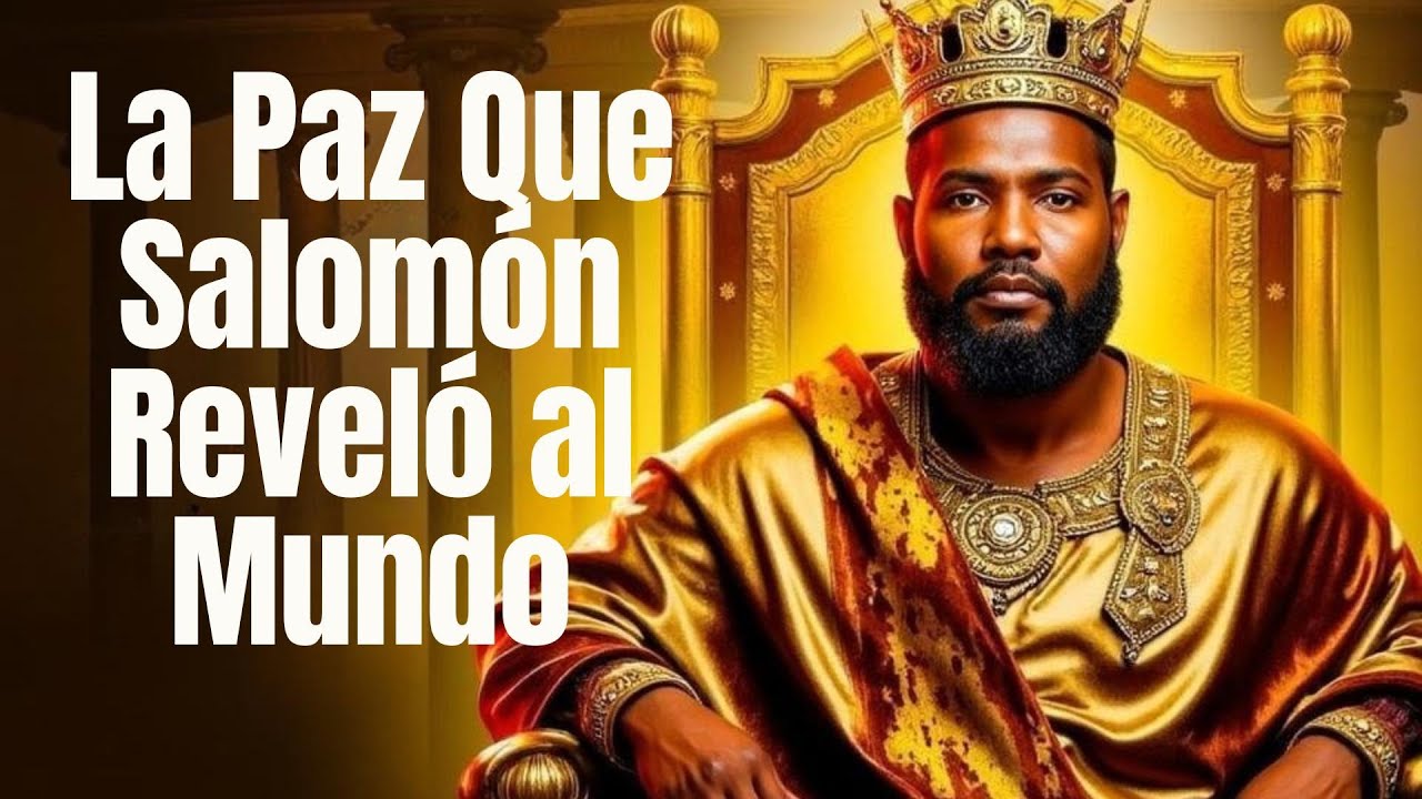 La Sabiduría Oculta de Salomón Para Encontrar Paz en Medio del Caos ...