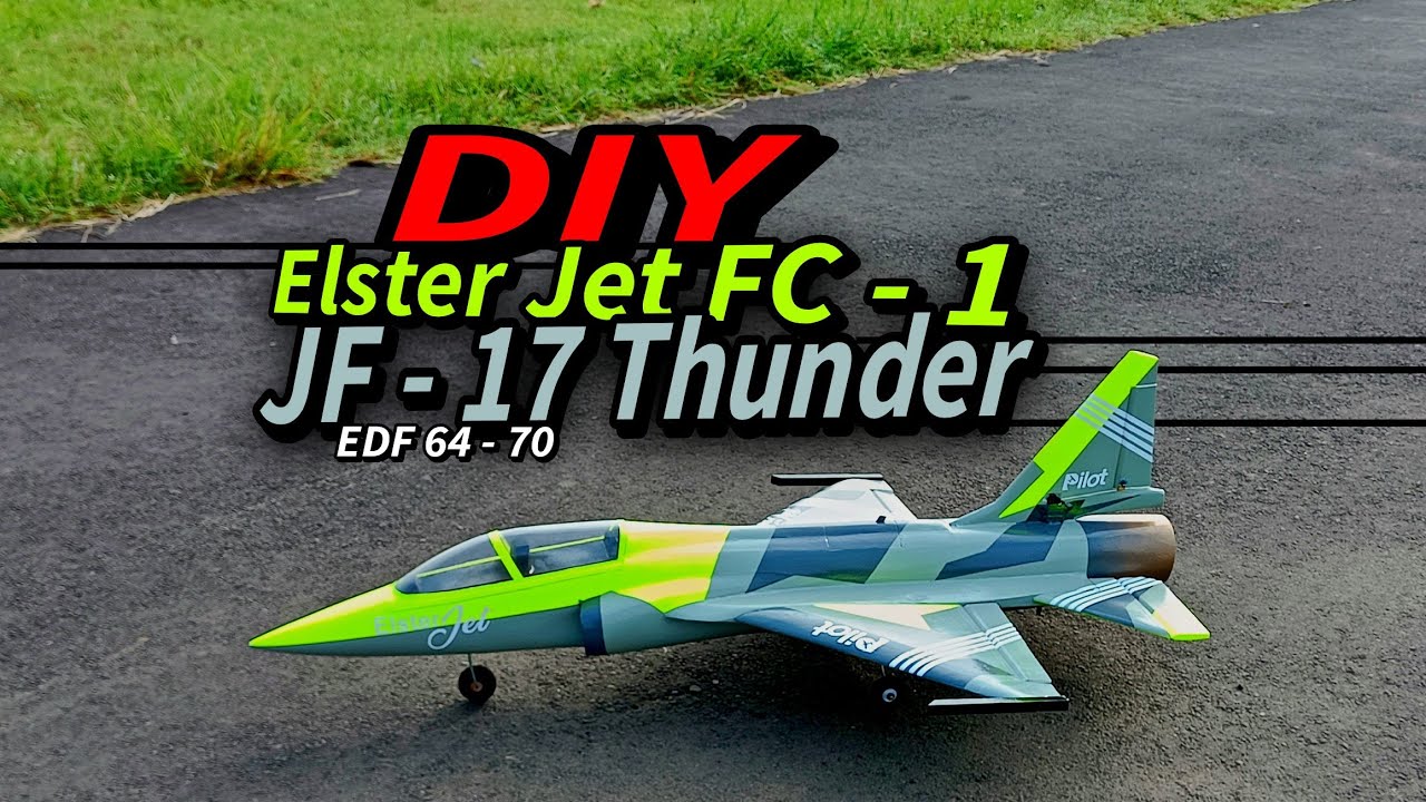 DIY Elster Jet FC 1 / JF-17 Thunder [SUB] - YouTube
