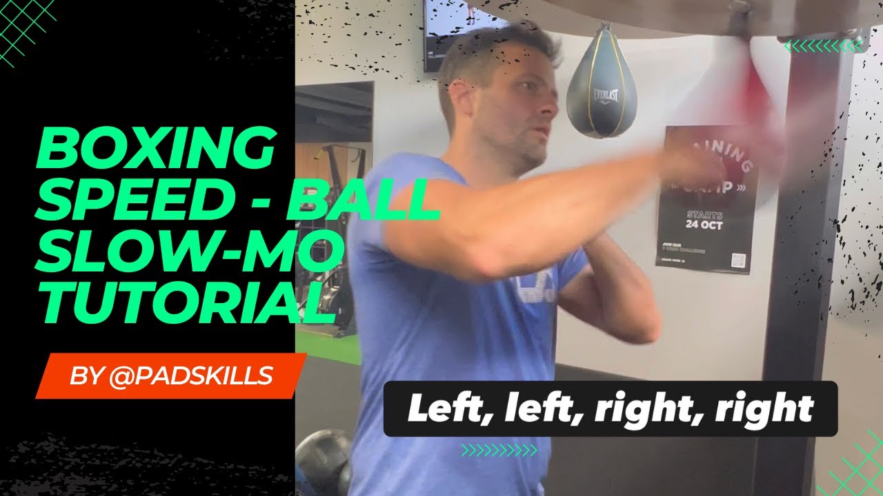 5 ways to use the Boxing Speed Ball - Slow Mo Tutorial with Voice over ...
