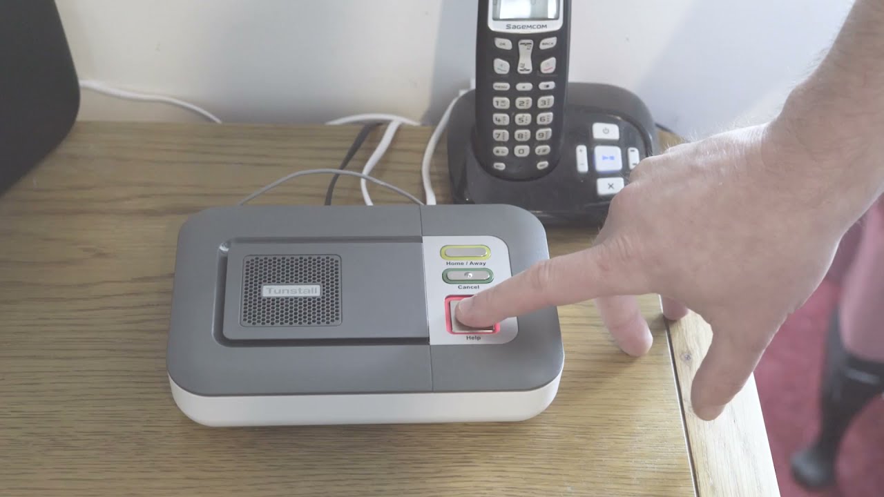 Setting up your landline personal alarm with a BT Home Hub - YouTube