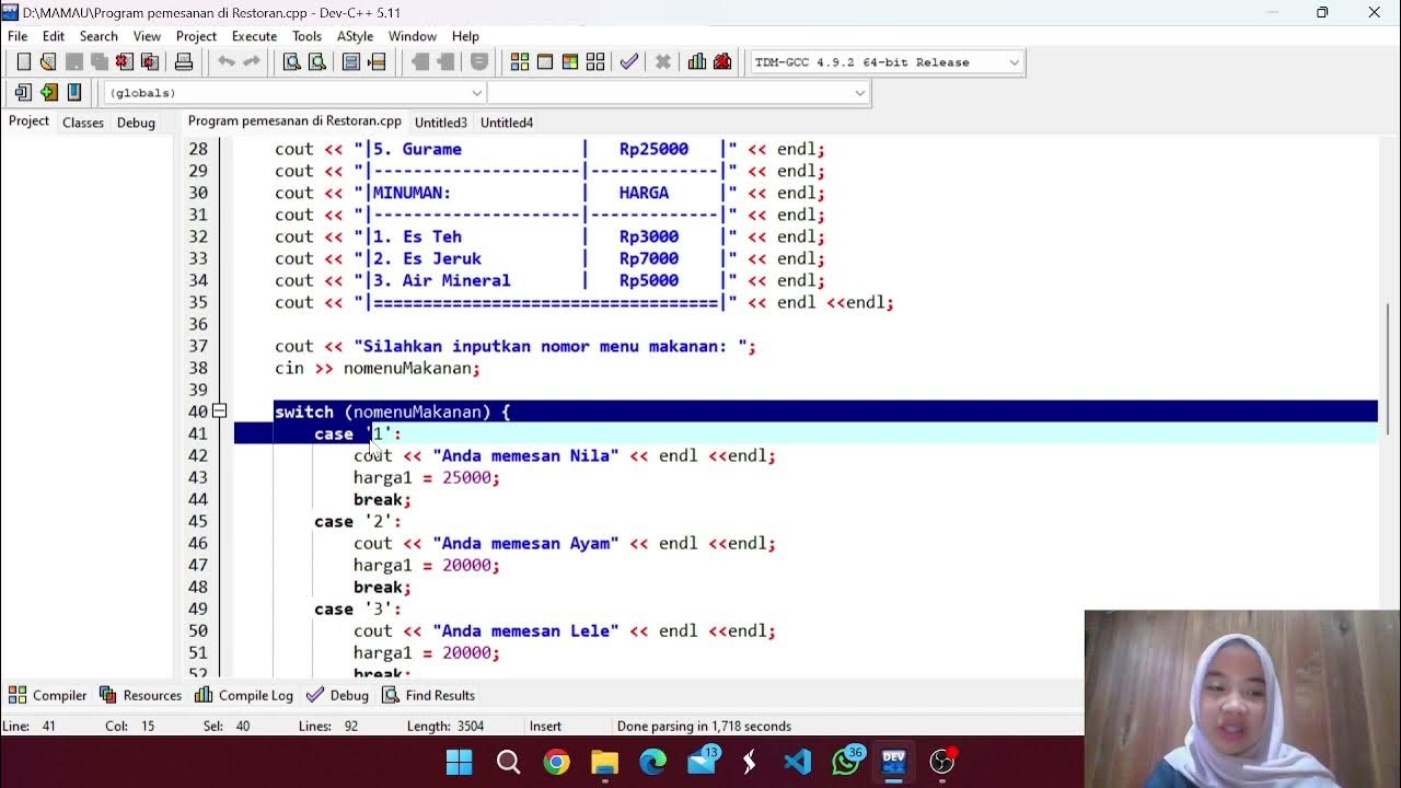 Maulida Aprilianti | 2310010483 | UAS Membuat Program Sederhana ...