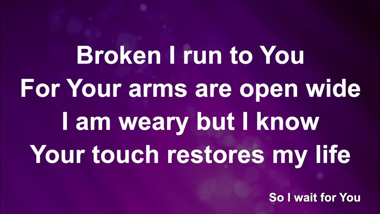 Hungry Acoustic Worship Lyric Videos Preview Youtube