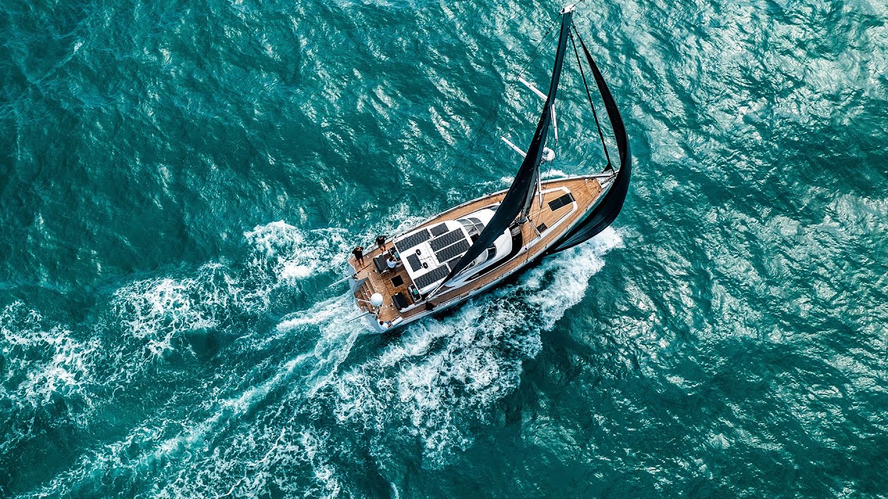 Hylas 57 Sailboat Yacht Walkthrough 2022 - 410 Films Drone and Video ...