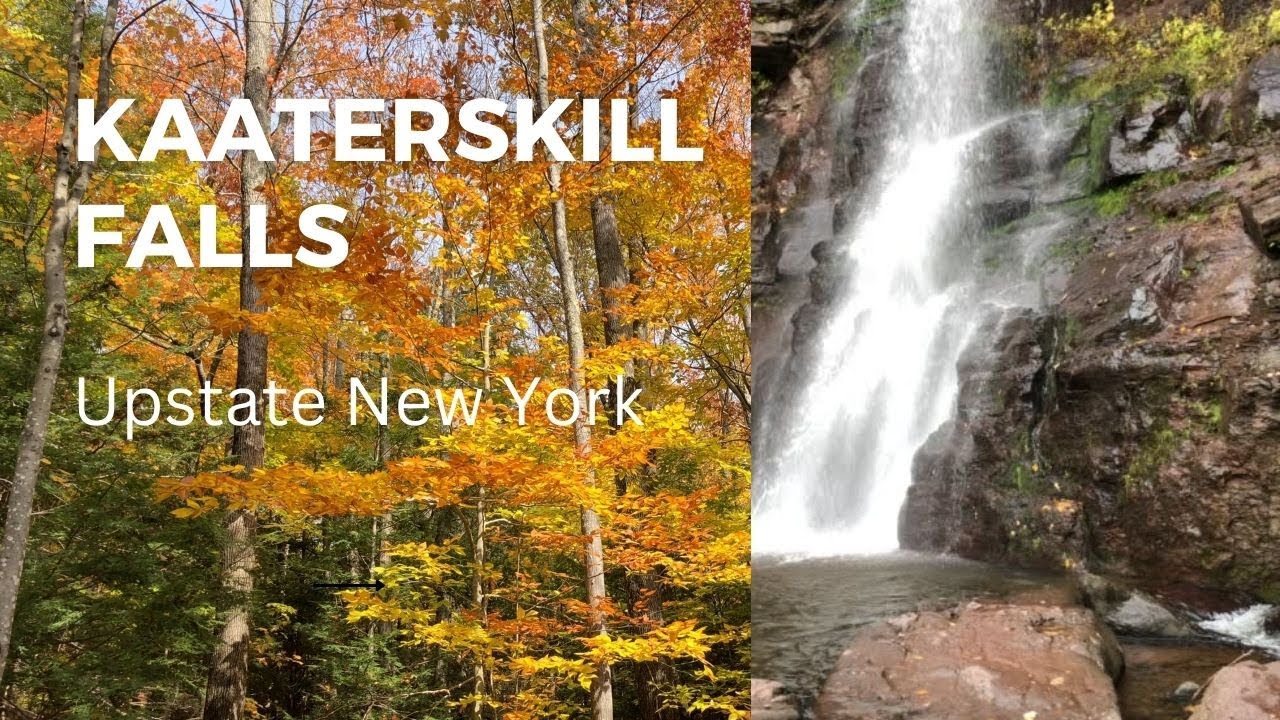 Hike to beautiful Kaaterskill Falls, NY | Catskill Mountains | Autumn ...