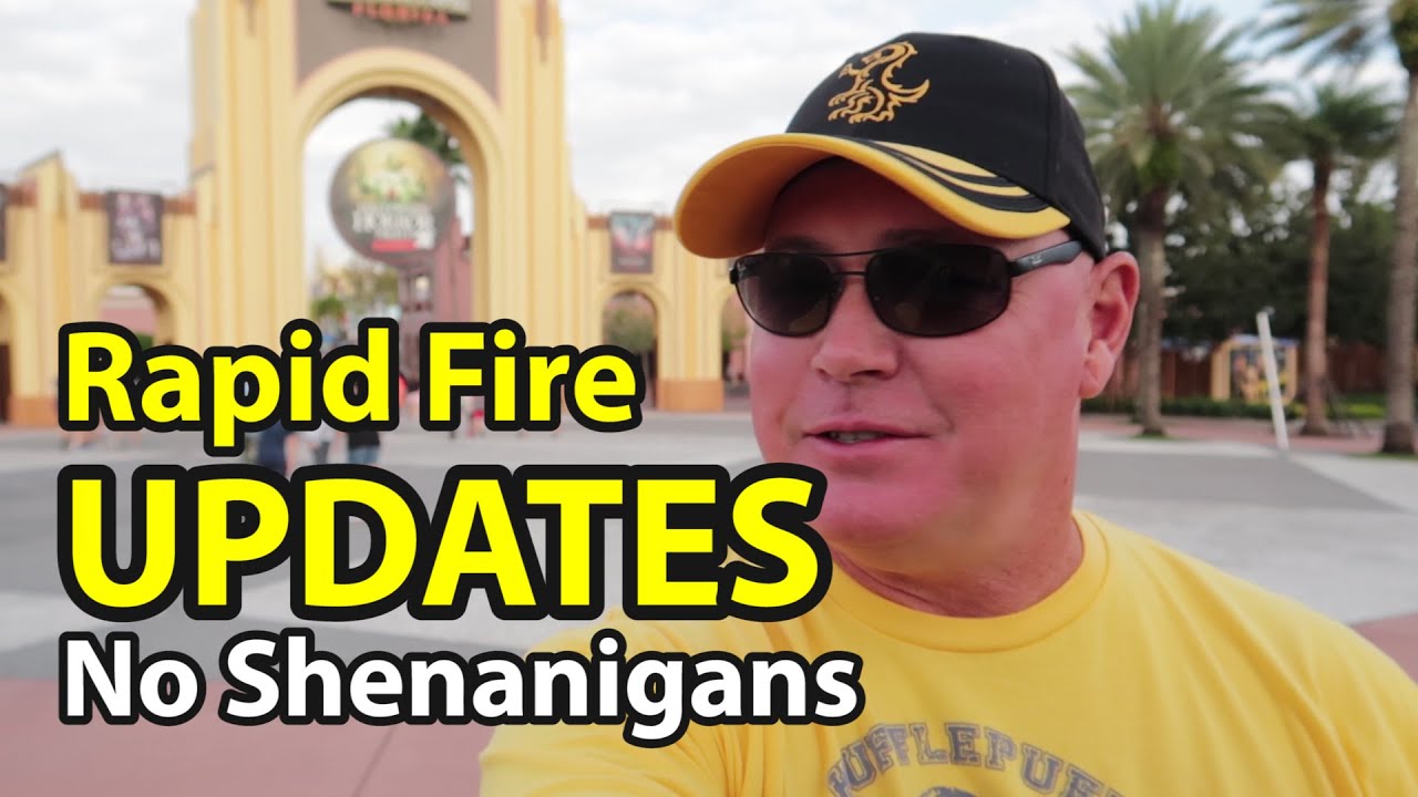 What's New at Universal? | Rapid Fire Updates, Updates, Updates - YouTube