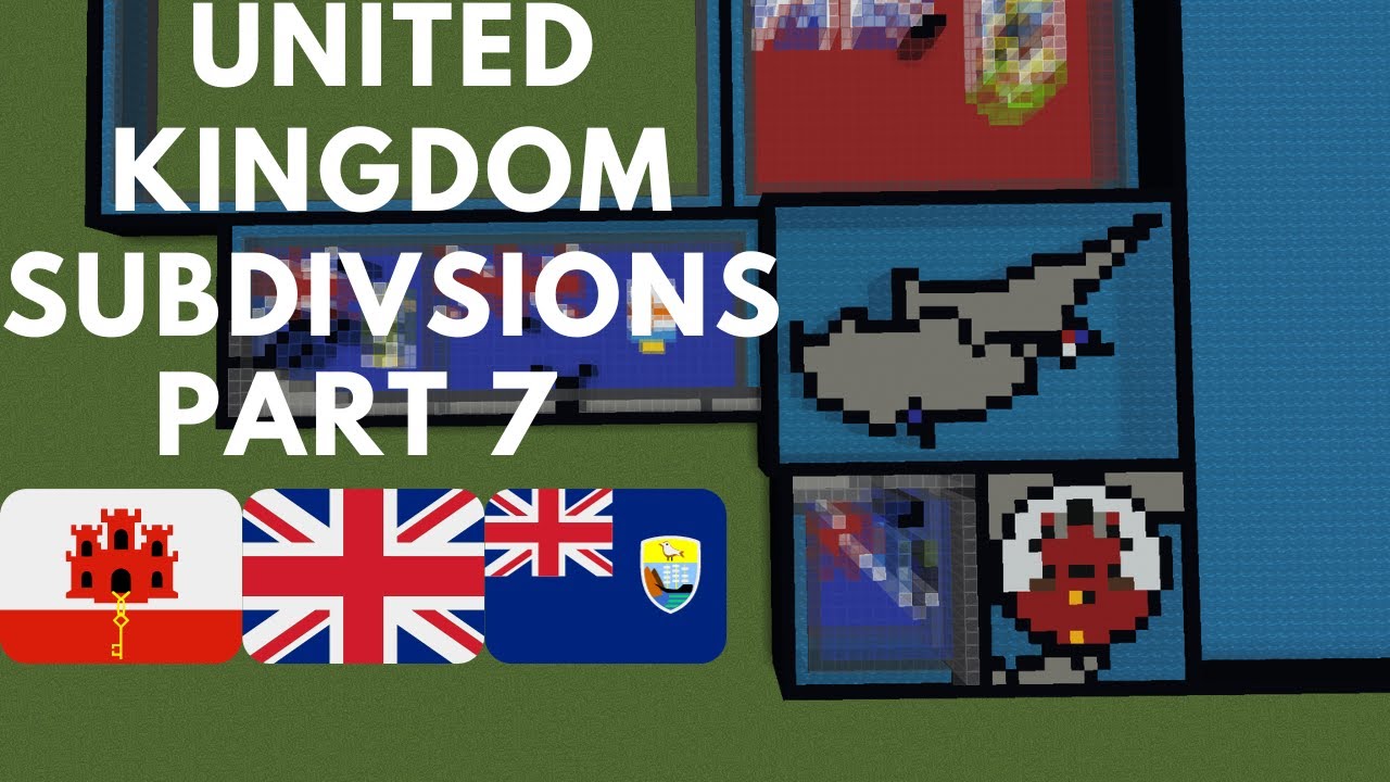 How To Build United Kingdom Subdivsions In Minecraft Part 7 Gibraltar ...