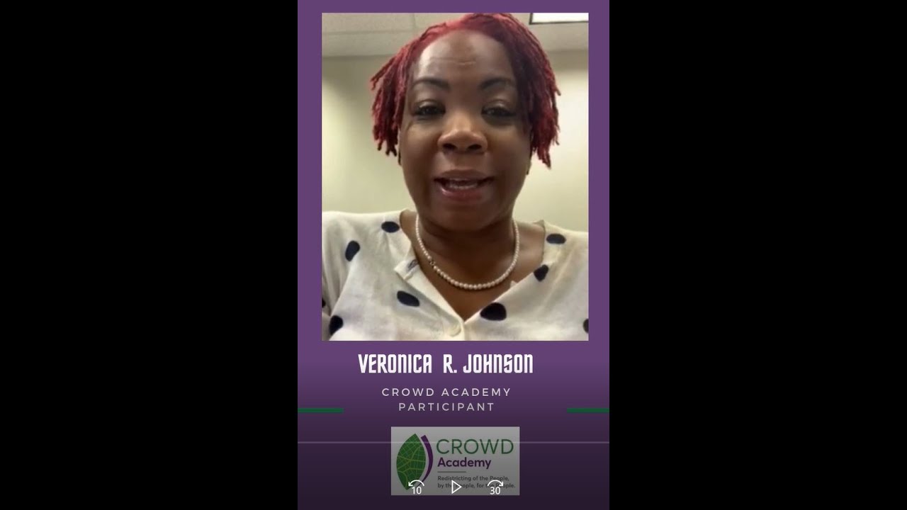 CROWD Academy Testimonial - Veronica Johnson - YouTube