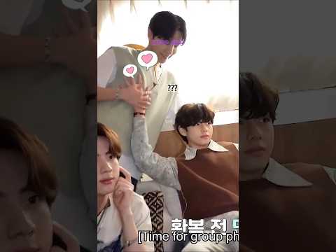 When Taehyung Wanted To Hold Hands With Jhope And Jimin 😘💜 #shorts #taehyung #jhope #jimin #bts