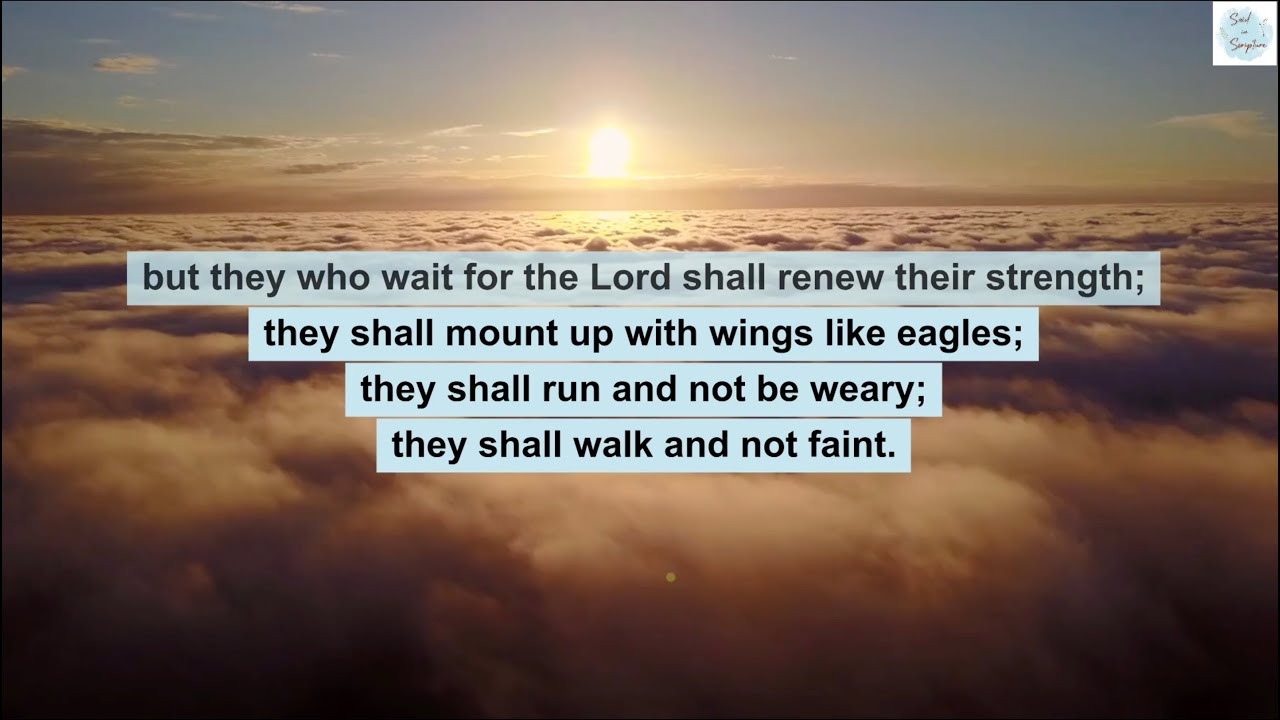 Find Renewed Strength Today: Isaiah 40:31 - Daily Uplift & Prayer ...