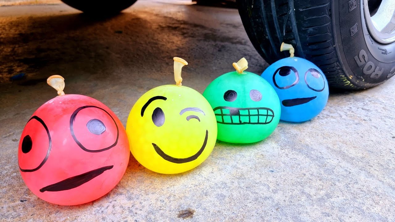 Experiment: Running over stuff with car - Car vs Coca Cola, Fanta ...