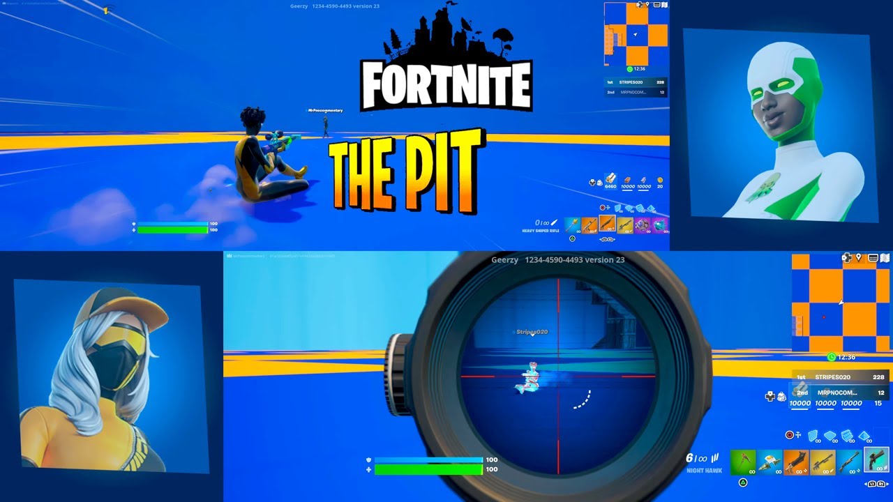 FORTNITE The Pitt Split Screen Gameplay PS5 Chapter 4 | 4K - YouTube