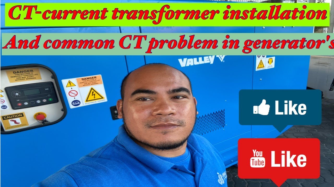 CT-current transformer installation and CT problems in generator's let ...