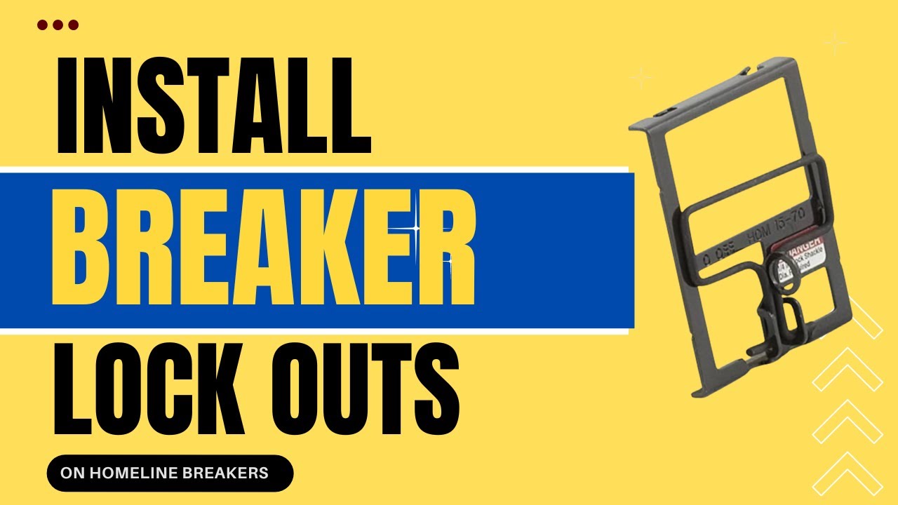 How to Install HomeLine Breaker Lockouts FAST - YouTube