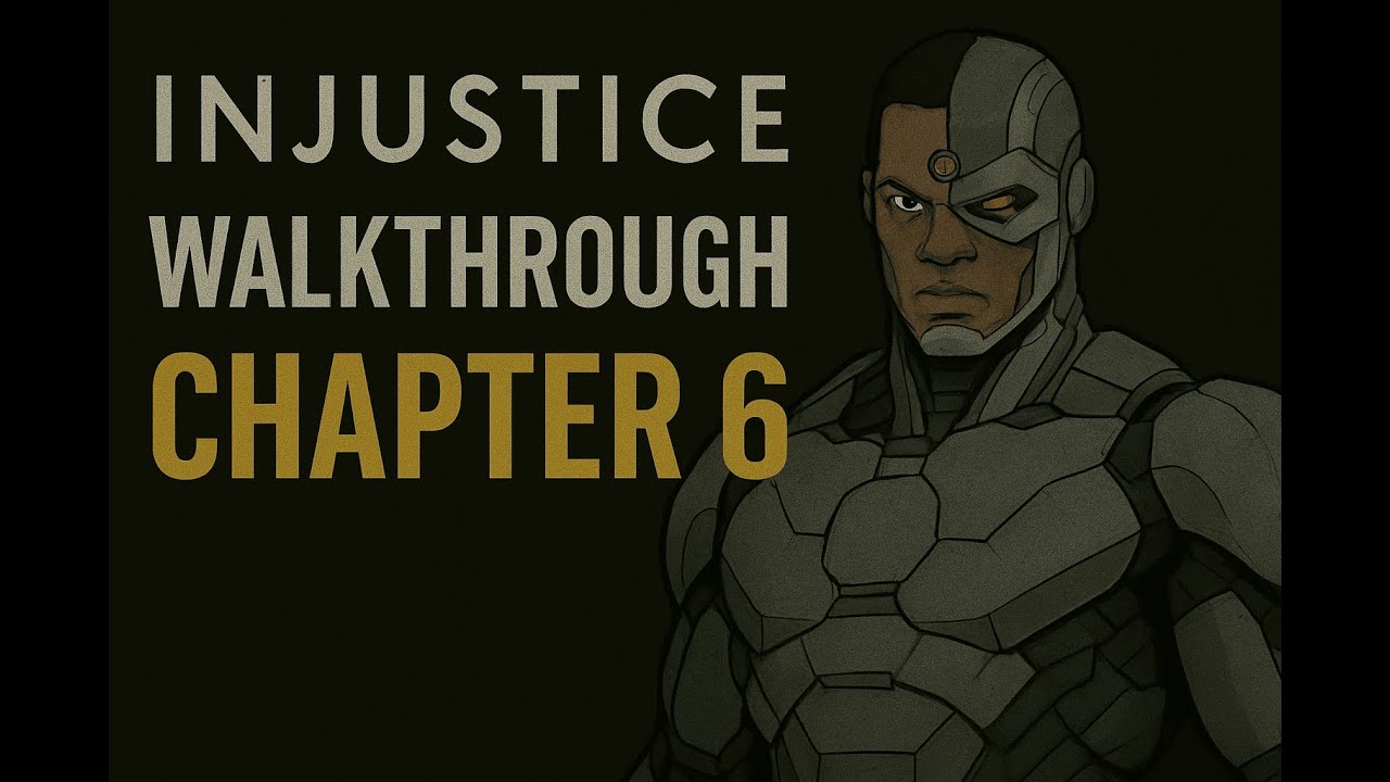 Injustice: Gods Among Us Story Mode – Chapter 6 (Full Gameplay, No ...