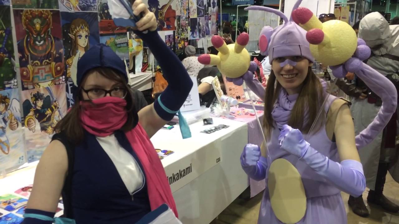 ACEN 2016 Cosplay Greninja And Ambipom - YouTube