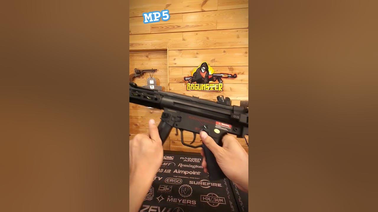 MP5 MI MLOK BT Stock AEG GE 6859 - YouTube