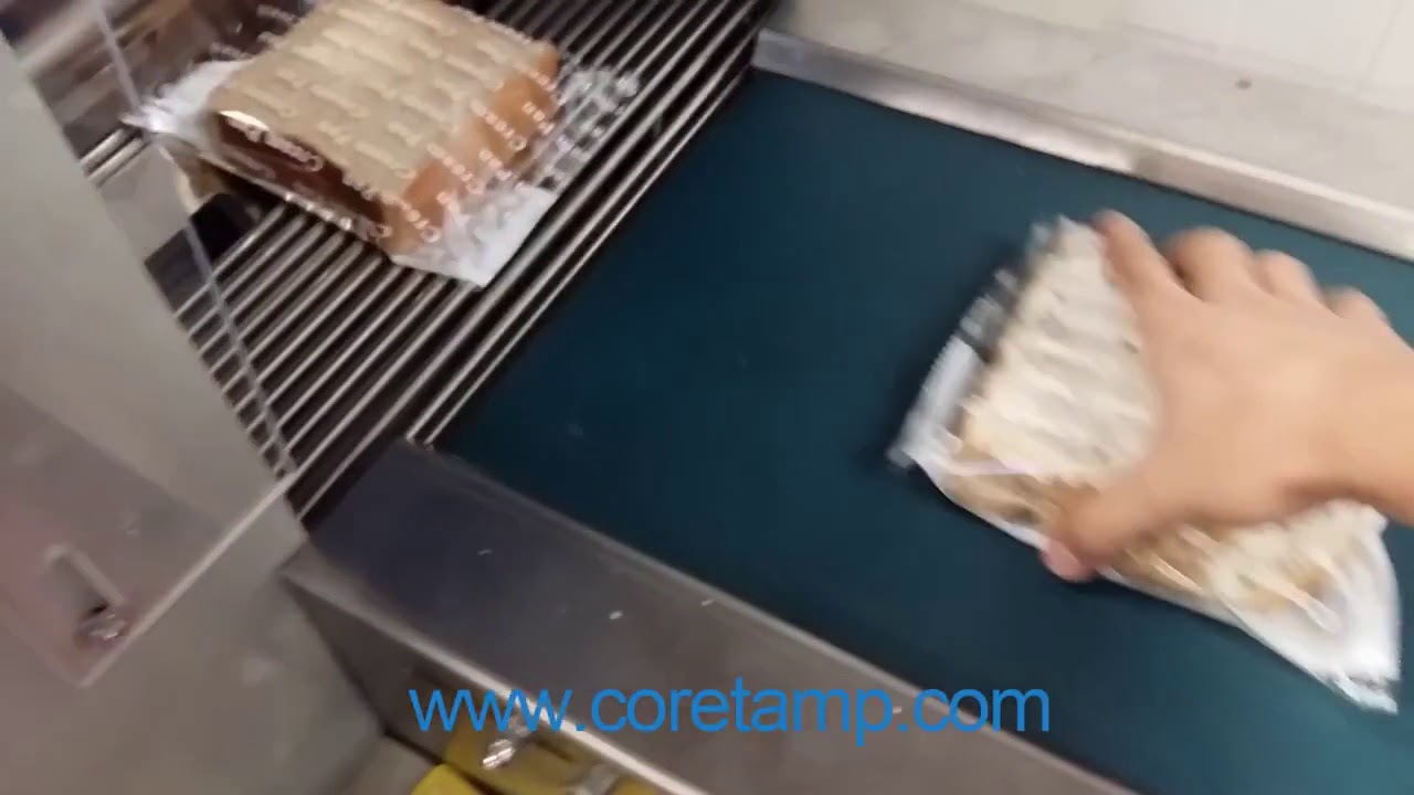 Sandwich Packing Machine Coretamp - YouTube