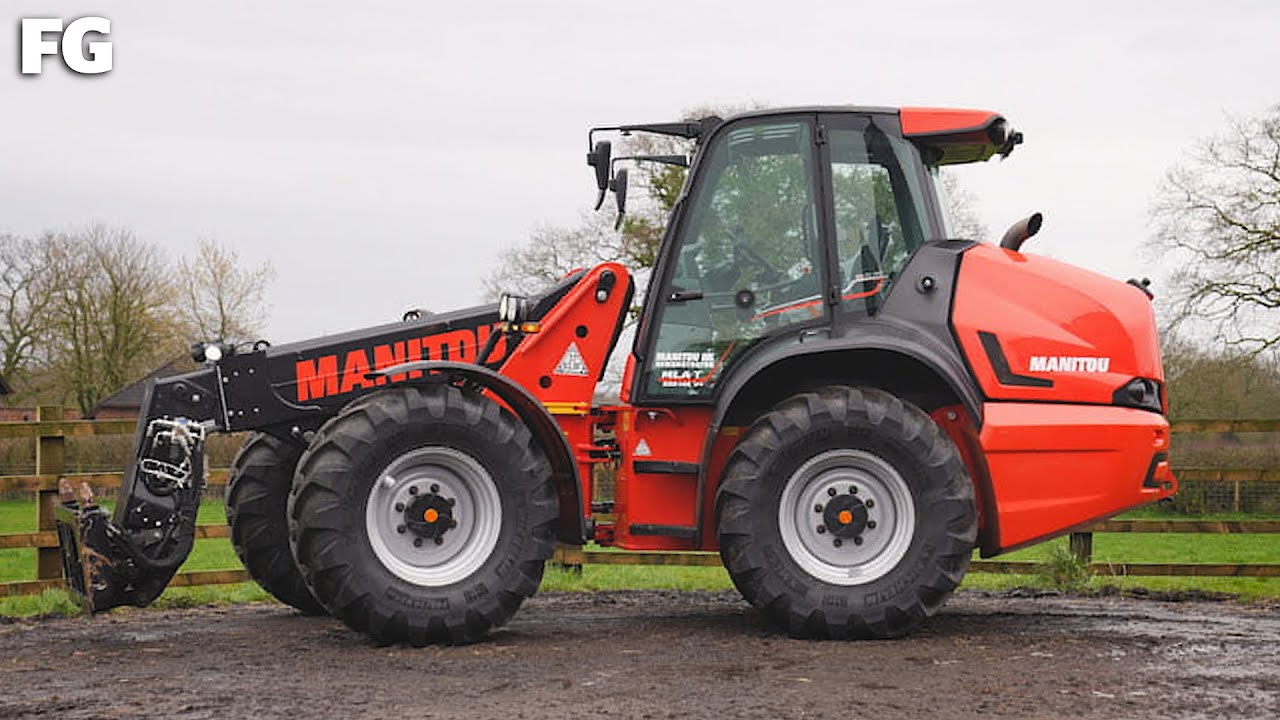 On Test with Manitou Pivot Steer Telehandler MLA-T 533 - YouTube