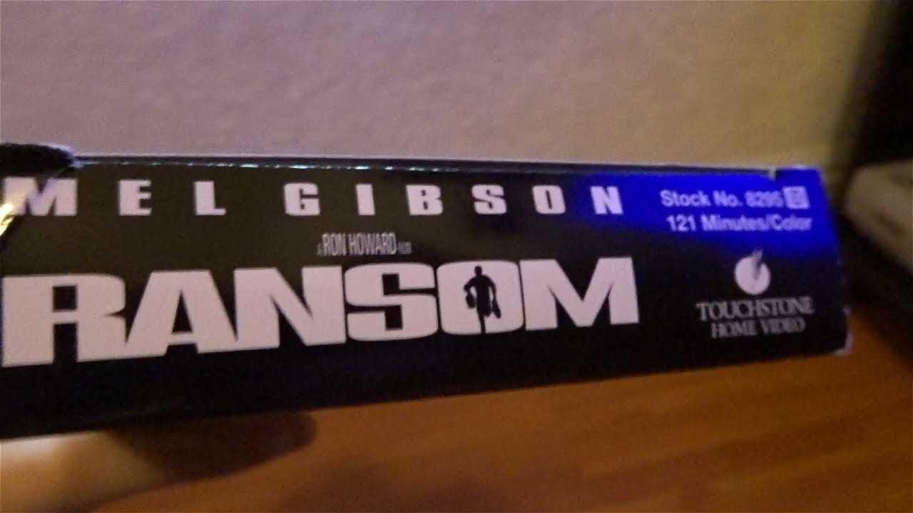 Ransom 1996 VHS Box Reading - YouTube