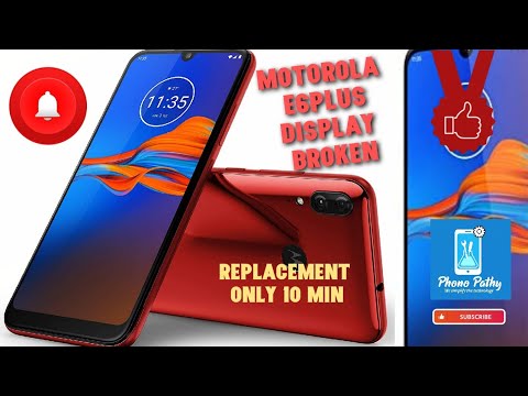 MOTOROLA E6s/E6 plus display with touch replacement